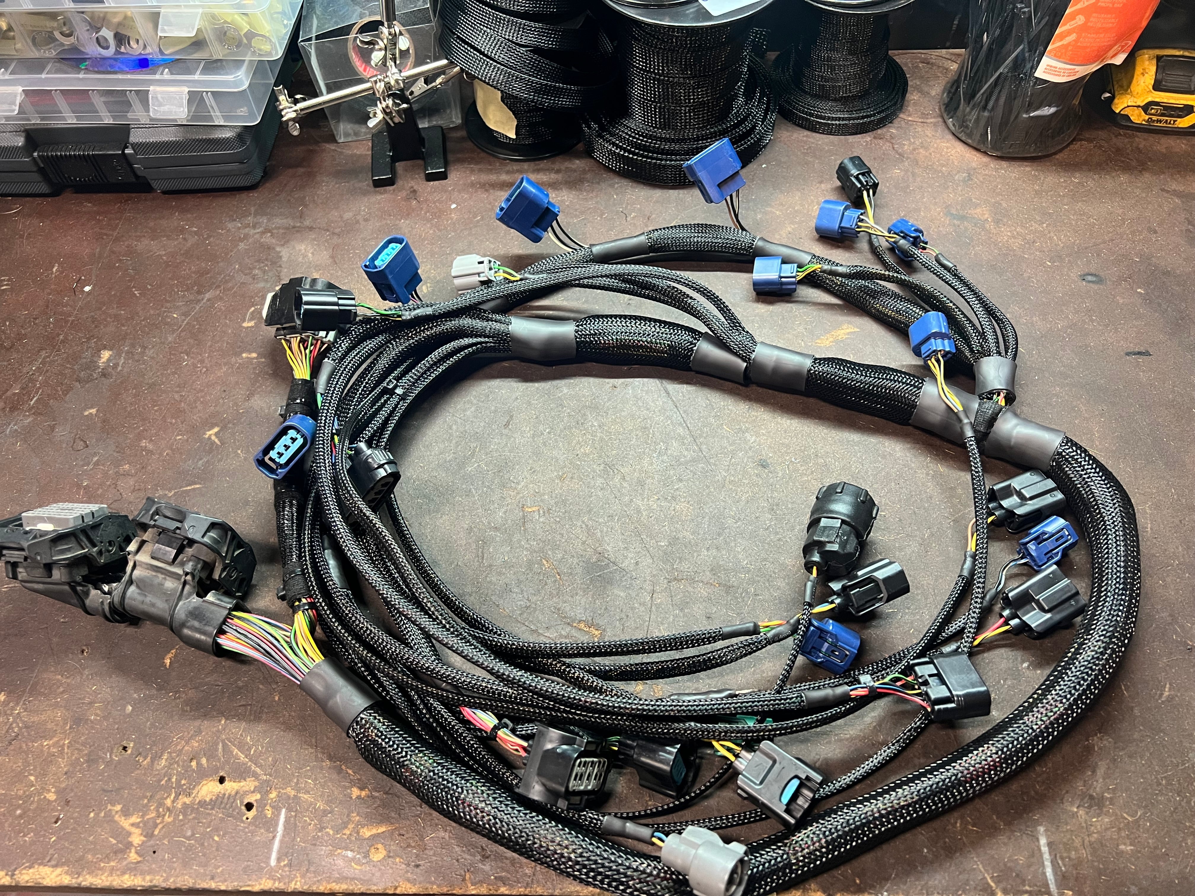 2006-2011 Honda civic SI Tucked engine harness service – 89 WORX MFG.